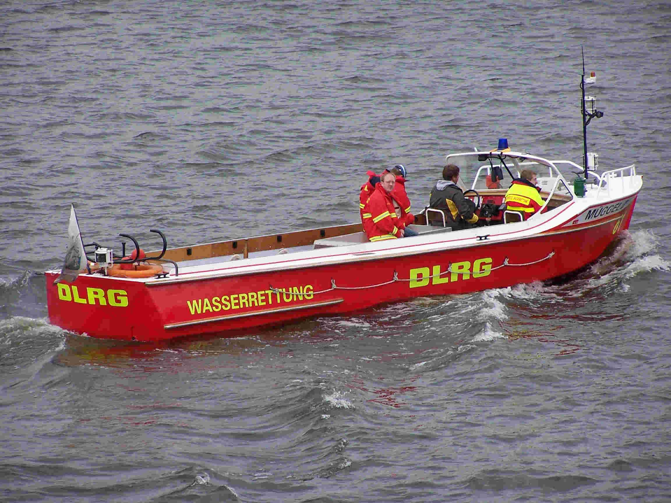 Rettungsboote - DLRG Berlin Mitte